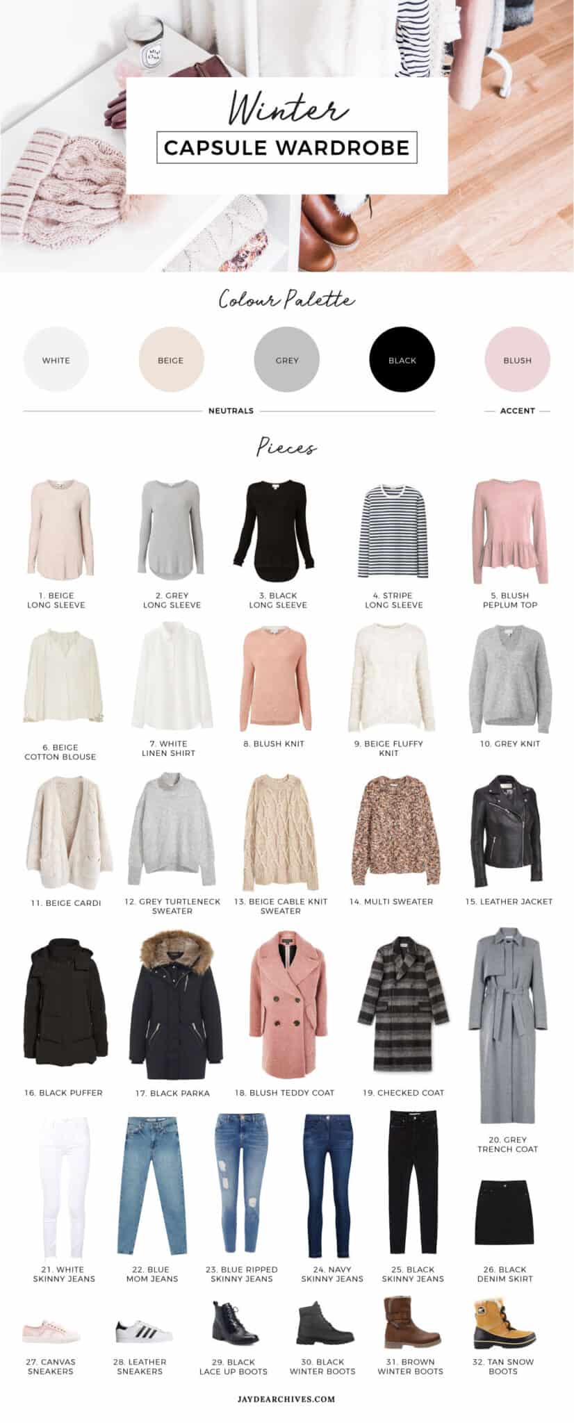 The 10 Best Winter Capsule Wardrobes » Lady Decluttered