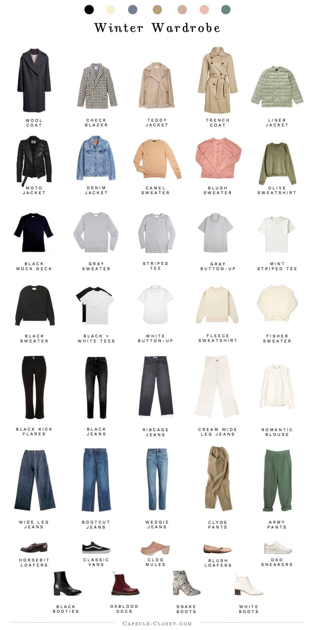 The 10 Best Winter Capsule Wardrobes » Lady Decluttered