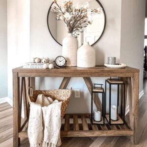 30 Neutral Home Entry Decor Ideas » Lady Decluttered