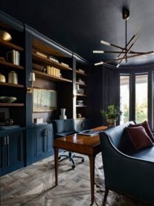 22 Dark and Moody Office Decor Ideas » Lady Decluttered
