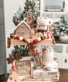 25 Gingerbread Christmas Decor Ideas » Lady Decluttered