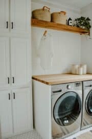20 Neutral Laundry Room Decor Ideas » Lady Decluttered