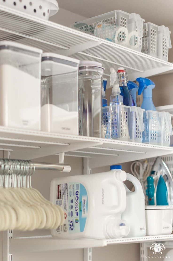 30 Clever Cleaning Supplies Organization Ideas » Lady Decluttered