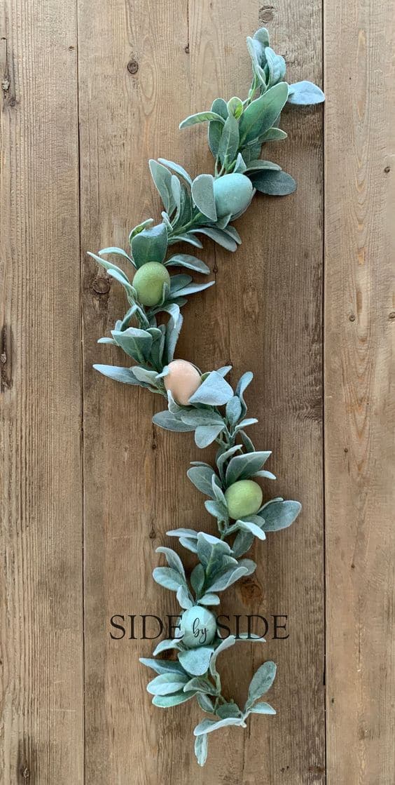 24 DIY Easter Garland Ideas » Lady Decluttered