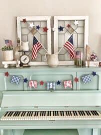 30 Rustic Farmhouse 4th of July Decor Ideas » Lady Decluttered