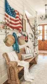 30 Rustic Farmhouse 4th of July Decor Ideas » Lady Decluttered