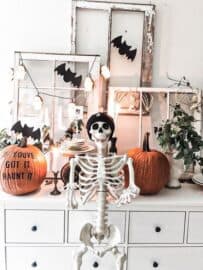 20 Indoor Halloween Skeleton Poses » Lady Decluttered