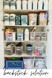 20 Brilliant Utility Closet Organization Ideas » Lady Decluttered