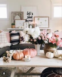 25 Perfectly Pink Fall Decor Ideas » Lady Decluttered