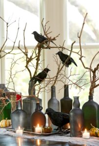 31 Chic Halloween Crow Decorating Ideas » Lady Decluttered