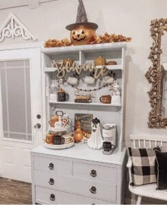14 Spooky Halloween Coffee Bar Decor Ideas » Lady Decluttered