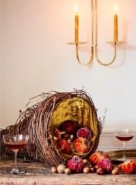 14 Rustic Cornucopia Decorating Ideas » Lady Decluttered