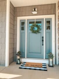 20 Brilliant Blue Front Door Ideas » Lady Decluttered