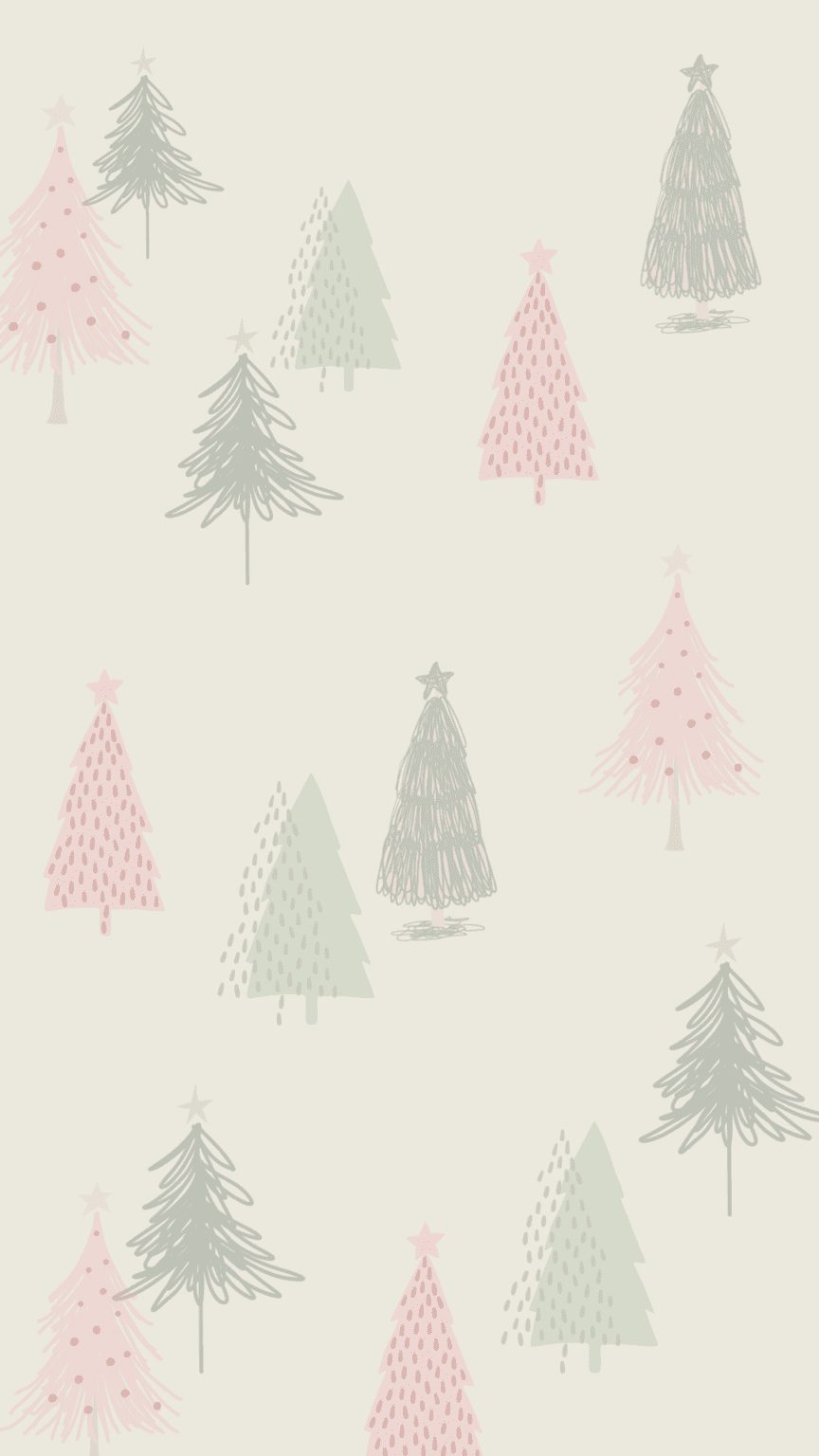 50 Free Neutral Christmas Phone Wallpapers » Lady Decluttered