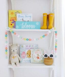 16 Easter Bookshelf Ideas for Kids » Lady Decluttered