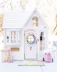 14 Festive Easter Playhouse Decor for Kids » Lady Decluttered