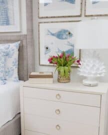 14 Coastal Nightstand Decorating Ideas » Lady Decluttered