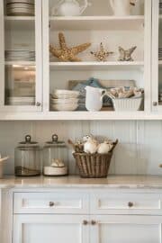 20 Coastal Shelf Styling Ideas » Lady Decluttered