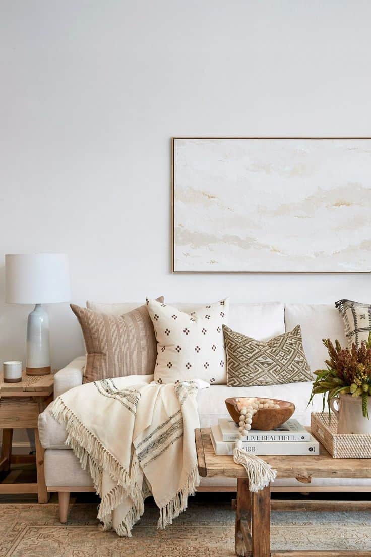 20 Boho Inspired Coffee Table Decor Ideas » Lady Decluttered