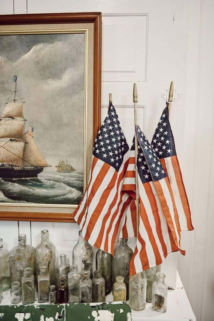 20 4th of July Cottage Core Decor Ideas » Lady Decluttered