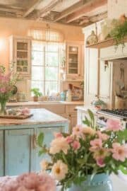 22 Cottage Core Kitchen Decor Ideas » Lady Decluttered