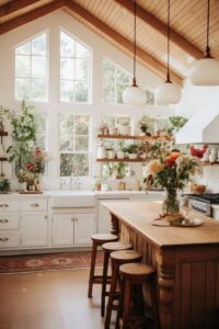 22 Cottage Core Kitchen Decor Ideas » Lady Decluttered