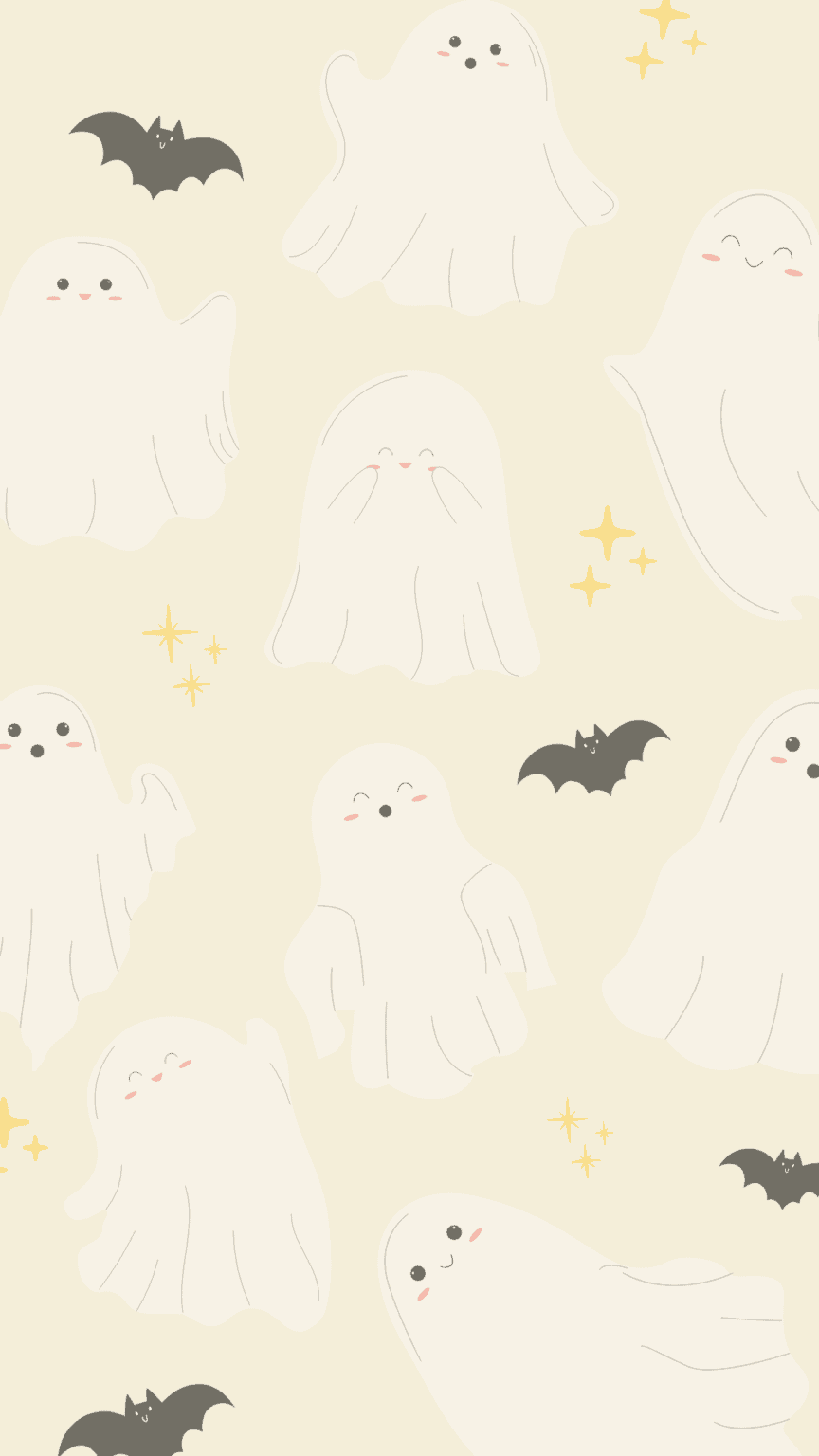 31 Neutral Halloween Phone Wallpapers » Lady Decluttered