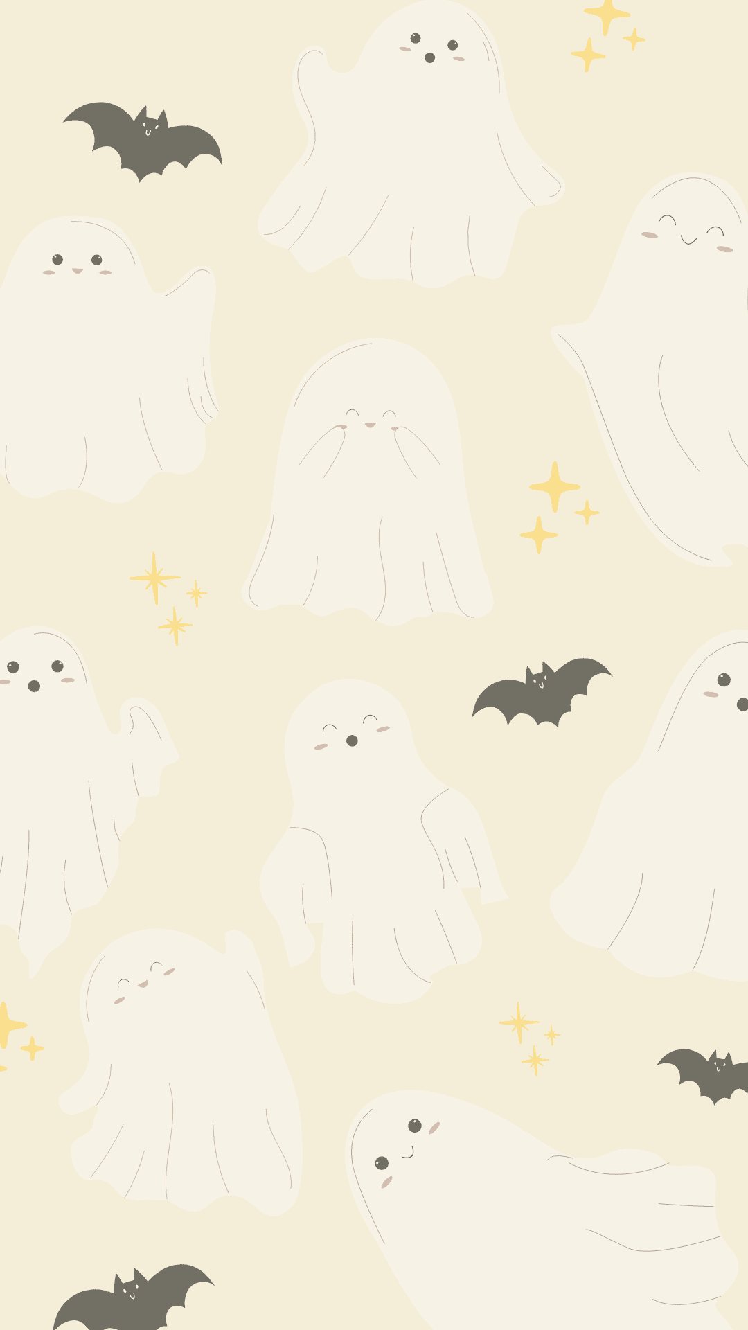 31 Neutral Halloween Phone Wallpapers » Lady Decluttered