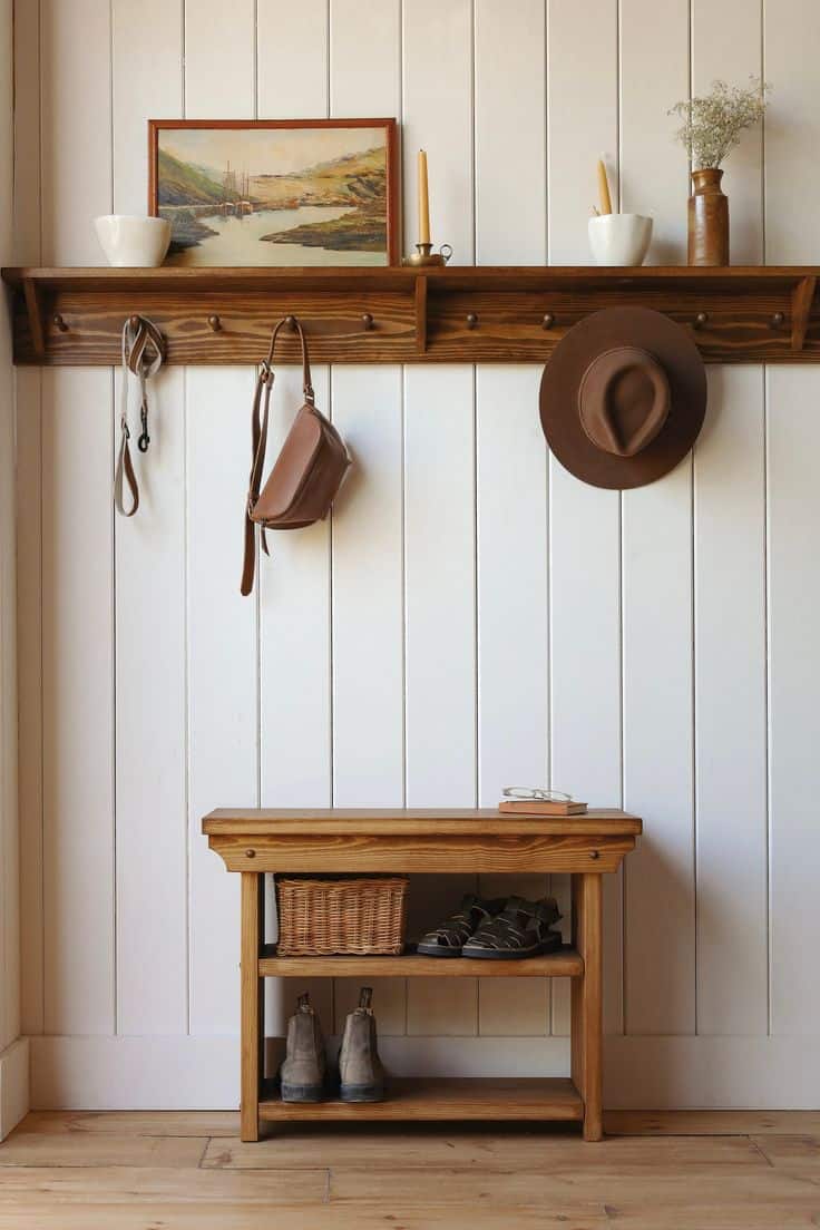 18 Cottage Core Home Entryway Ideas » Lady Decluttered