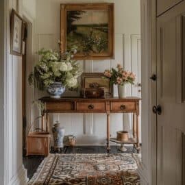 18 Cottage Core Home Entryway Ideas » Lady Decluttered