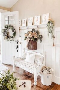 18 Cottage Core Home Entryway Ideas » Lady Decluttered