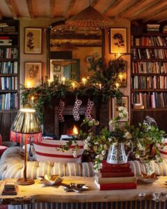 25 Cottage Core Christmas Decor Ideas » Lady Decluttered