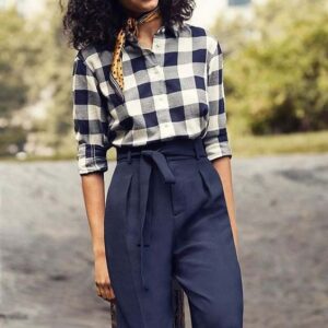 16 Blue Fall Outfit Ideas for Women » Lady Decluttered