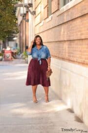 16 Blue Fall Outfit Ideas for Women » Lady Decluttered