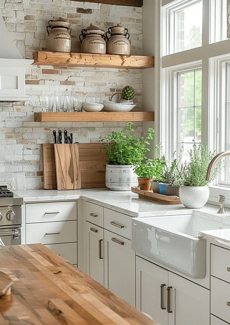 30 Kitchen Countertop Styling Ideas » Lady Decluttered