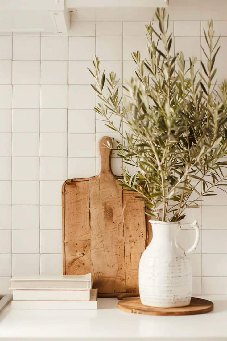 30 Kitchen Countertop Styling Ideas » Lady Decluttered