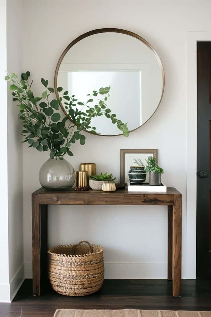 20 Console Table Styling Ideas » Lady Decluttered