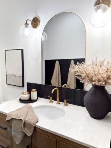 20 Bathroom Countertop Styling Ideas » Lady Decluttered