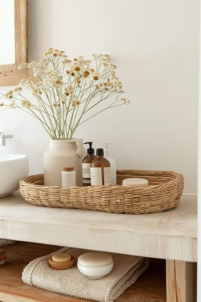 20 Bathroom Countertop Styling Ideas » Lady Decluttered