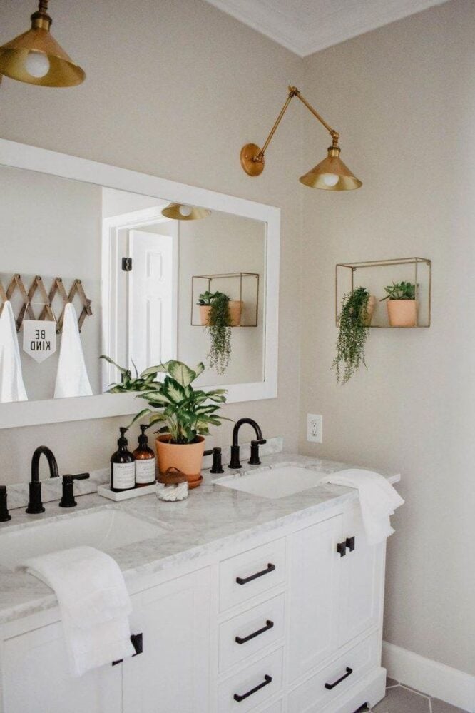 20 Bathroom Countertop Styling Ideas » Lady Decluttered