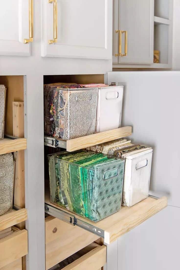 18 Brilliant Sewing Organization Ideas » Lady Decluttered