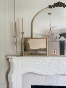 24 Stunning Fireplace Mantle Styling Ideas » Lady Decluttered
