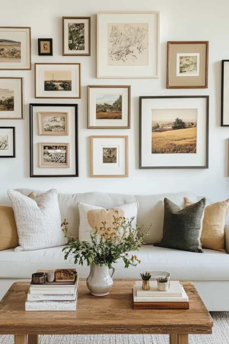 24 Gorgeous Gallery Wall Styling Ideas » Lady Decluttered