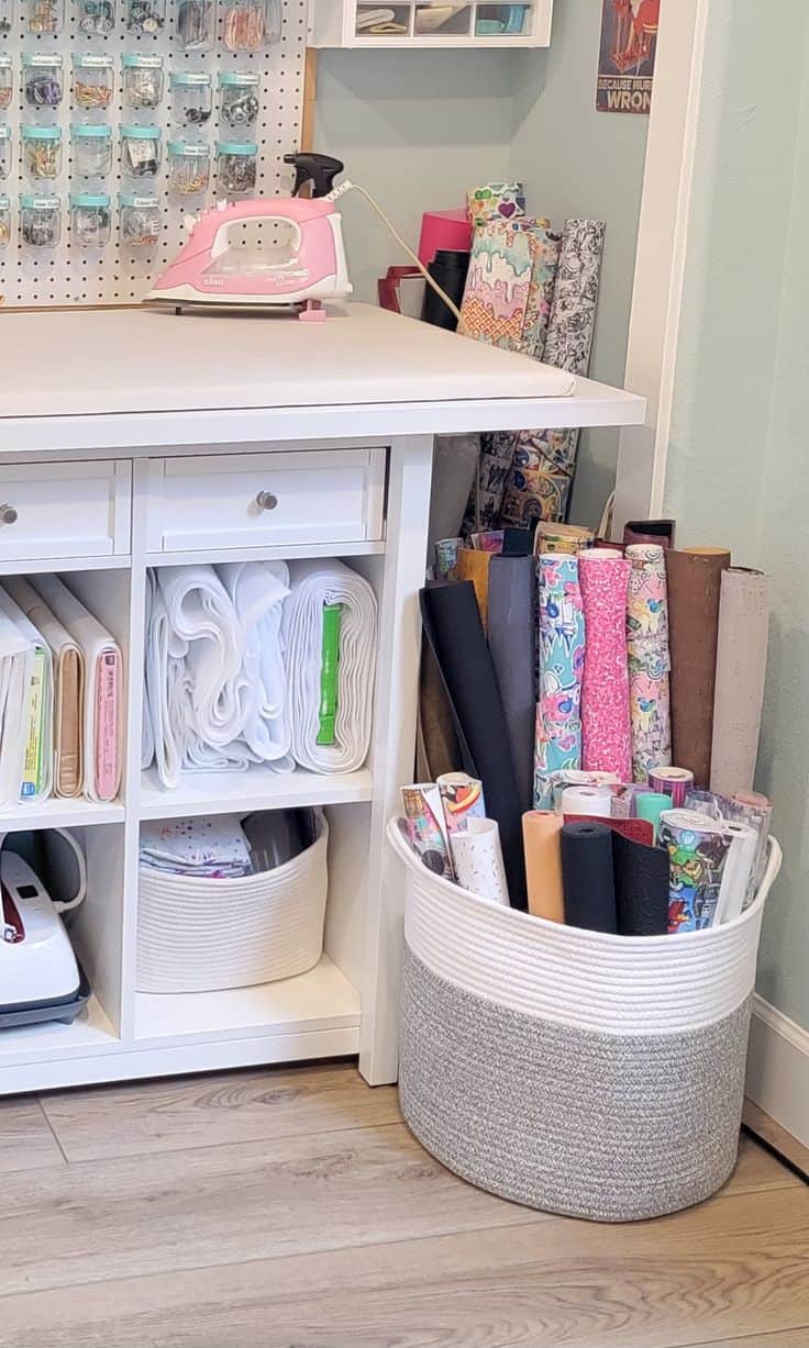 18 Brilliant Sewing Organization Ideas » Lady Decluttered