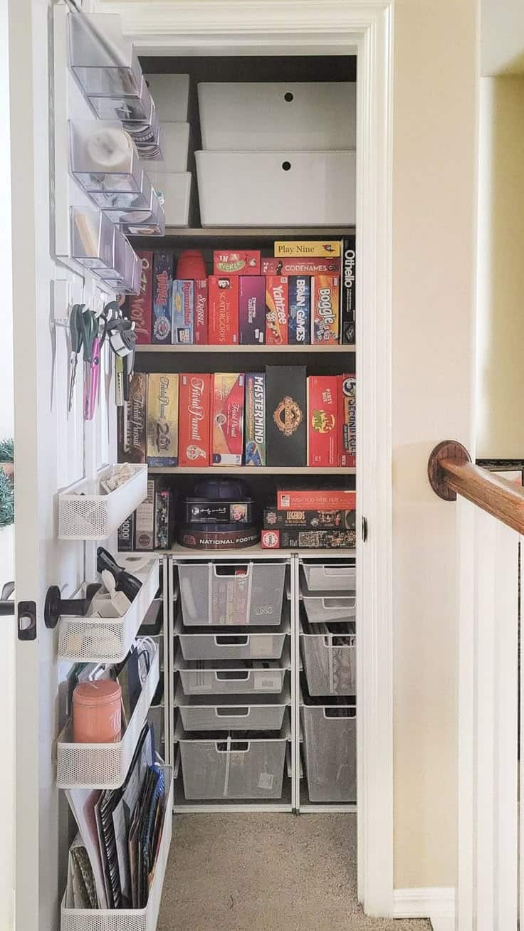 16 Hall Closet Organization Ideas » Lady Decluttered