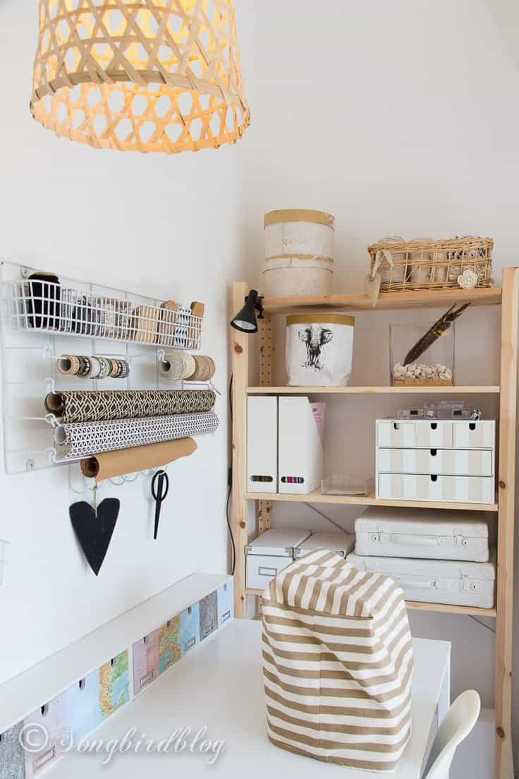 14 Minimalist Craft Room Ideas » Lady Decluttered