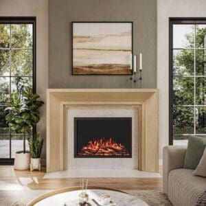 16 Minimalist Fireplace Mantle Decor Ideas » Lady Decluttered