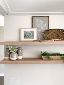 22 Floating Shelf Styling Ideas » Lady Decluttered