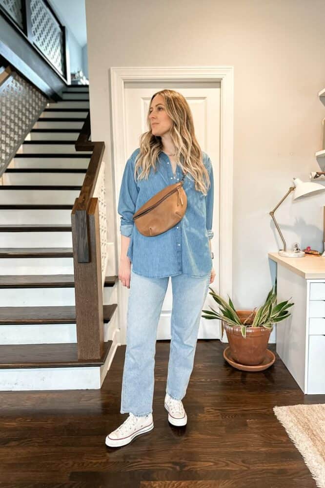 20 Simple Spring Outfits with Sneakers » Lady Decluttered