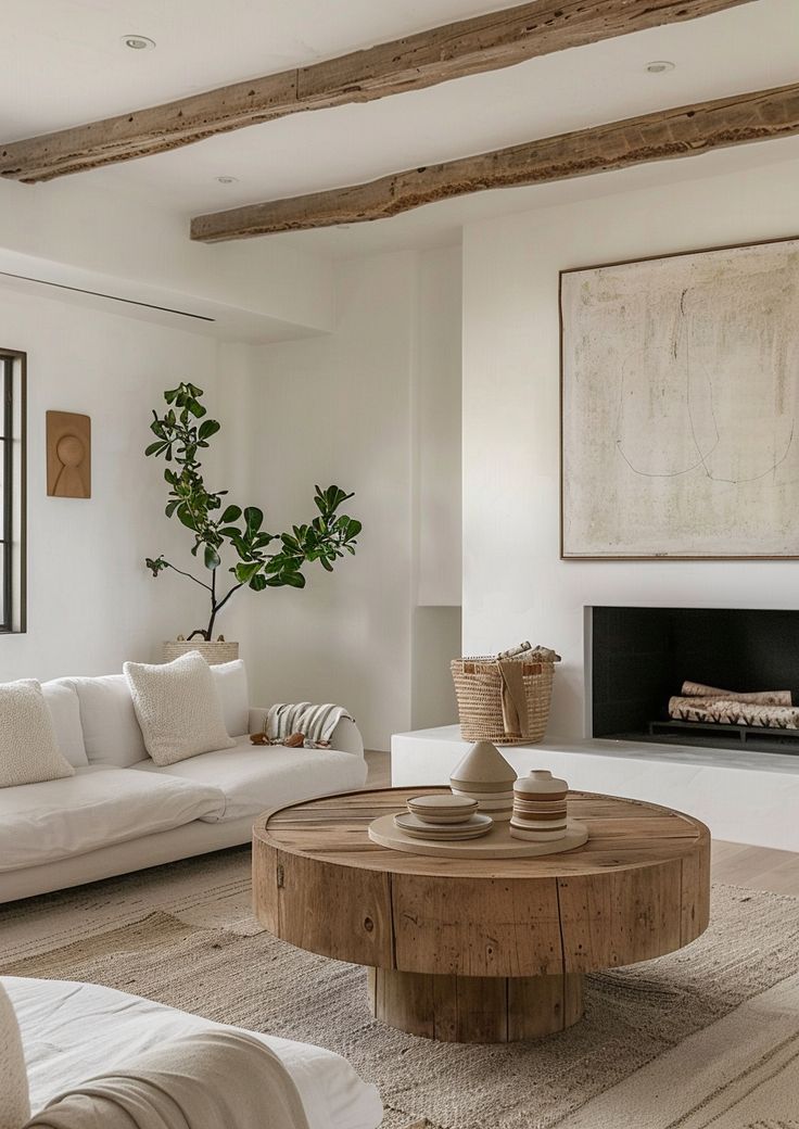 22 Earthy Living Room Decorating Ideas » Lady Decluttered